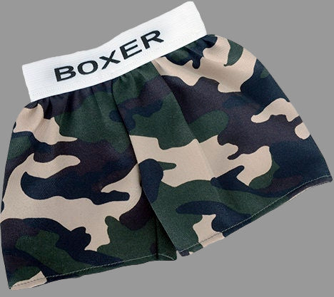 CAMO BOXER Stuffed Animal Outfit | Fits BAB & 14 to 16 Inch Plush Anim ...