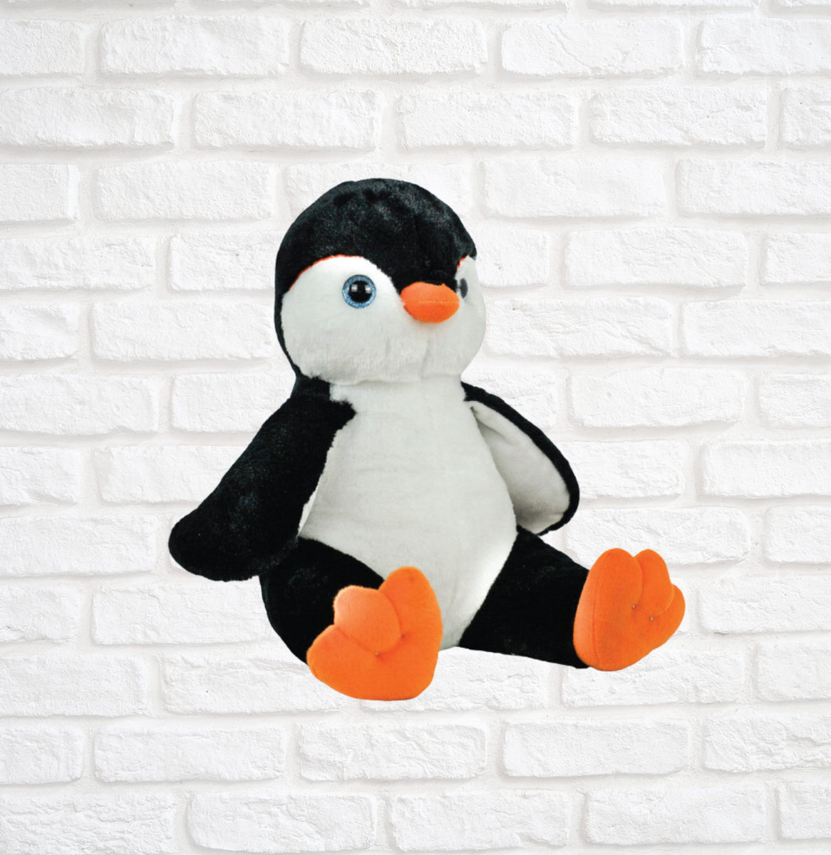 PENGUIN Stuffed Animal, 16" Plushie, Make your Own Stuffie, Recycled ...